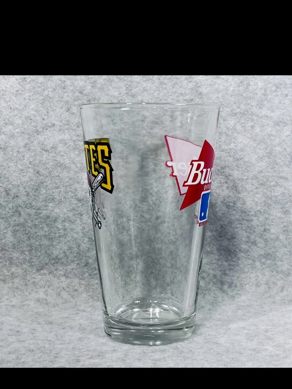 Budweiser | Kitchen | Budweiser Pirates Pint Glass With Yellow And Red ...